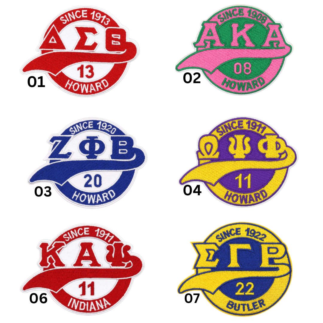 Sorority & Fraternity Patches – Jackie Dior
