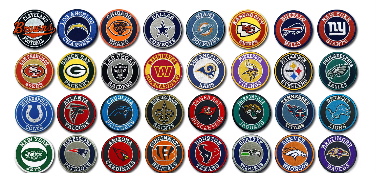 NFL Patches – Jackie Dior